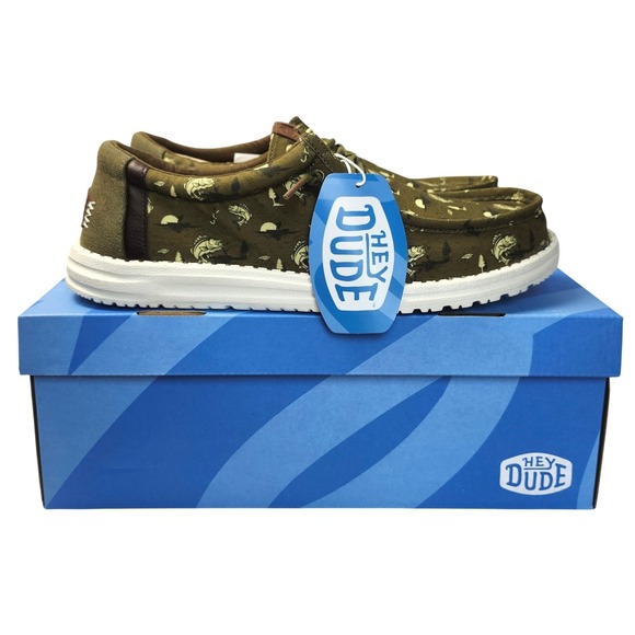 Hey Dude | Shoes | New Hey Dude Wally Bass Slip On Shoes Mens 2 Burnt ...